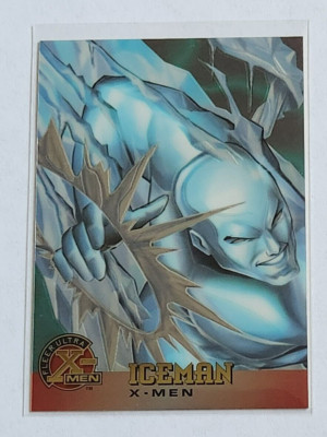1995 MARVEL ICEMAN #7 CHROME TRADING CARD | eBay