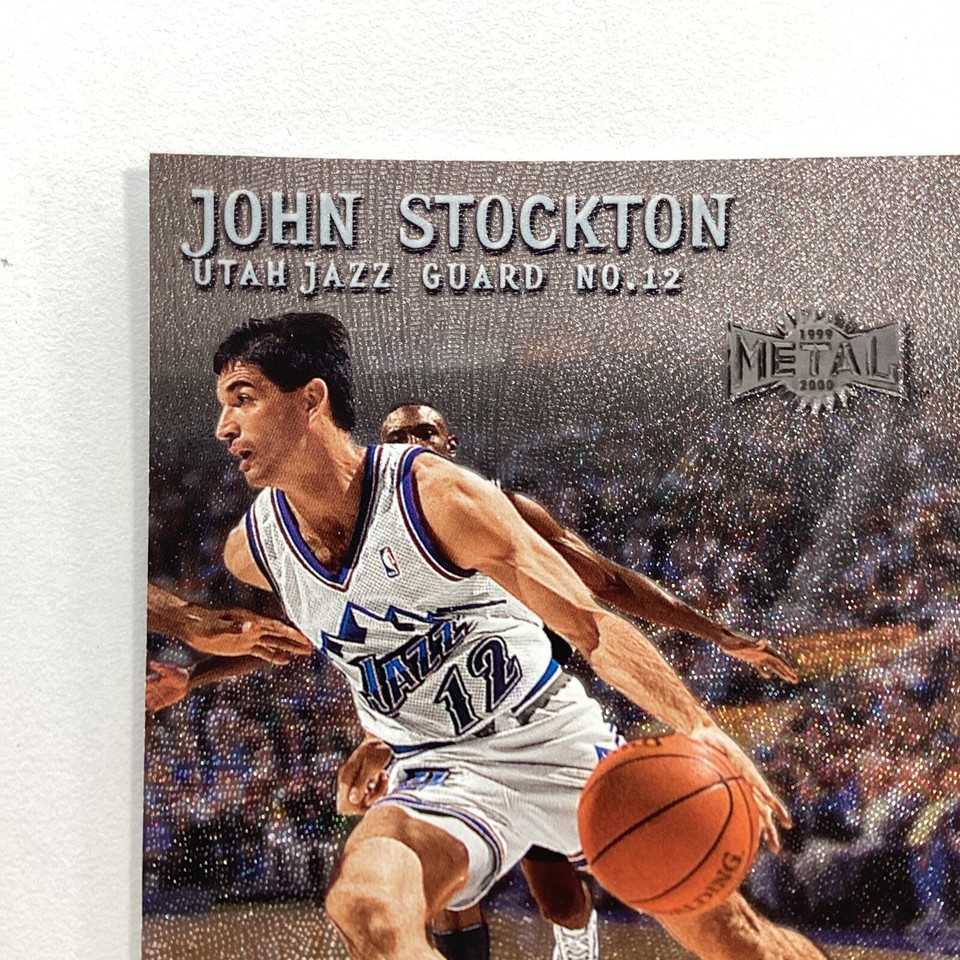 John Stockton Skybox Metal Card 1999-2000 NBA Utah Jazz | eBay