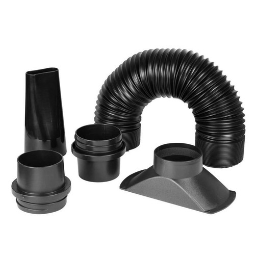 POWERTEC 70207 4 Inch Flexible Dust Collection Hose and Fittings Kit ...