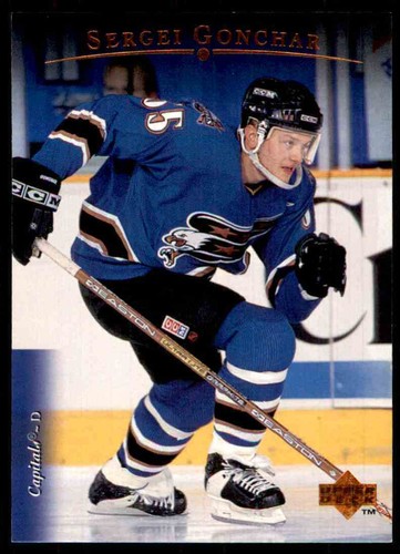 1995-96 UPPER DECK SERGEI GONCHAR WASHINGTON CAPITALS #305 | eBay