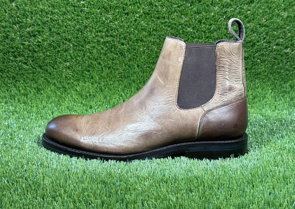 🔥Wolverine BLVD Brown Leather Slip On Chelsea Boots | W990121 | Mens 8. ...