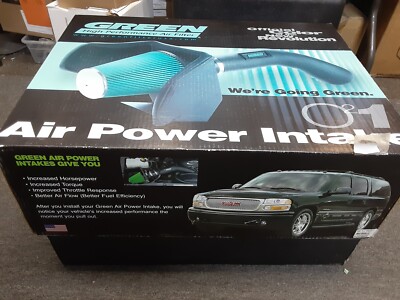 Green Air Power Intake / Cold Air Intake | eBay