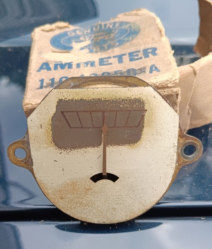 Original 1935 1936 Ford amp gauge, 11C-10850-A ammeter | eBay