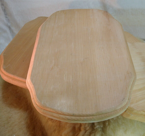 UNFINISHED BIRCHWOOD PLAQUES W/FRENCH CORNER ROUTED EDGE 9.5X6.5X.75 ...