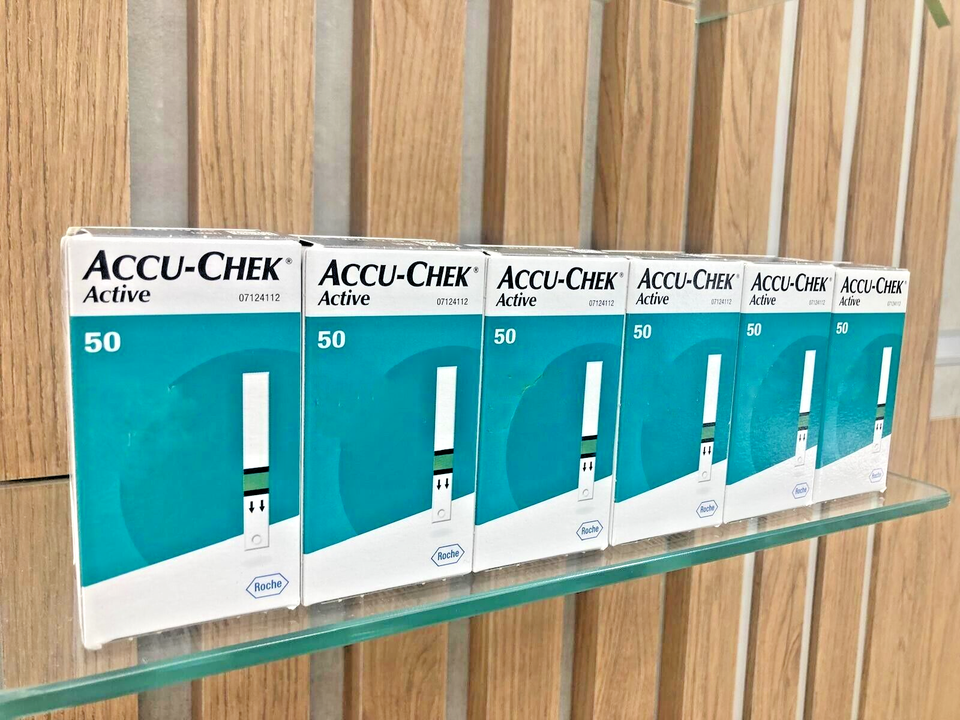 300 Accu-Chek Active Test Strips ,From USA Exp:10/2026-NO IMPORT FEE ...