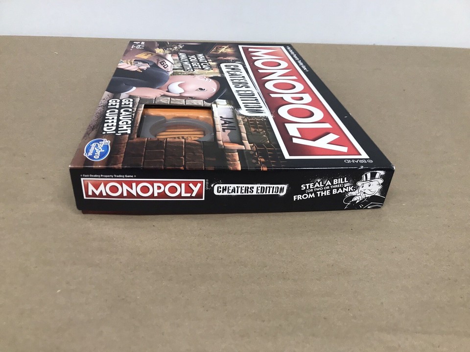 Monopoly Cheaters Edition Board Game 100% Complete In Original Box | eBay