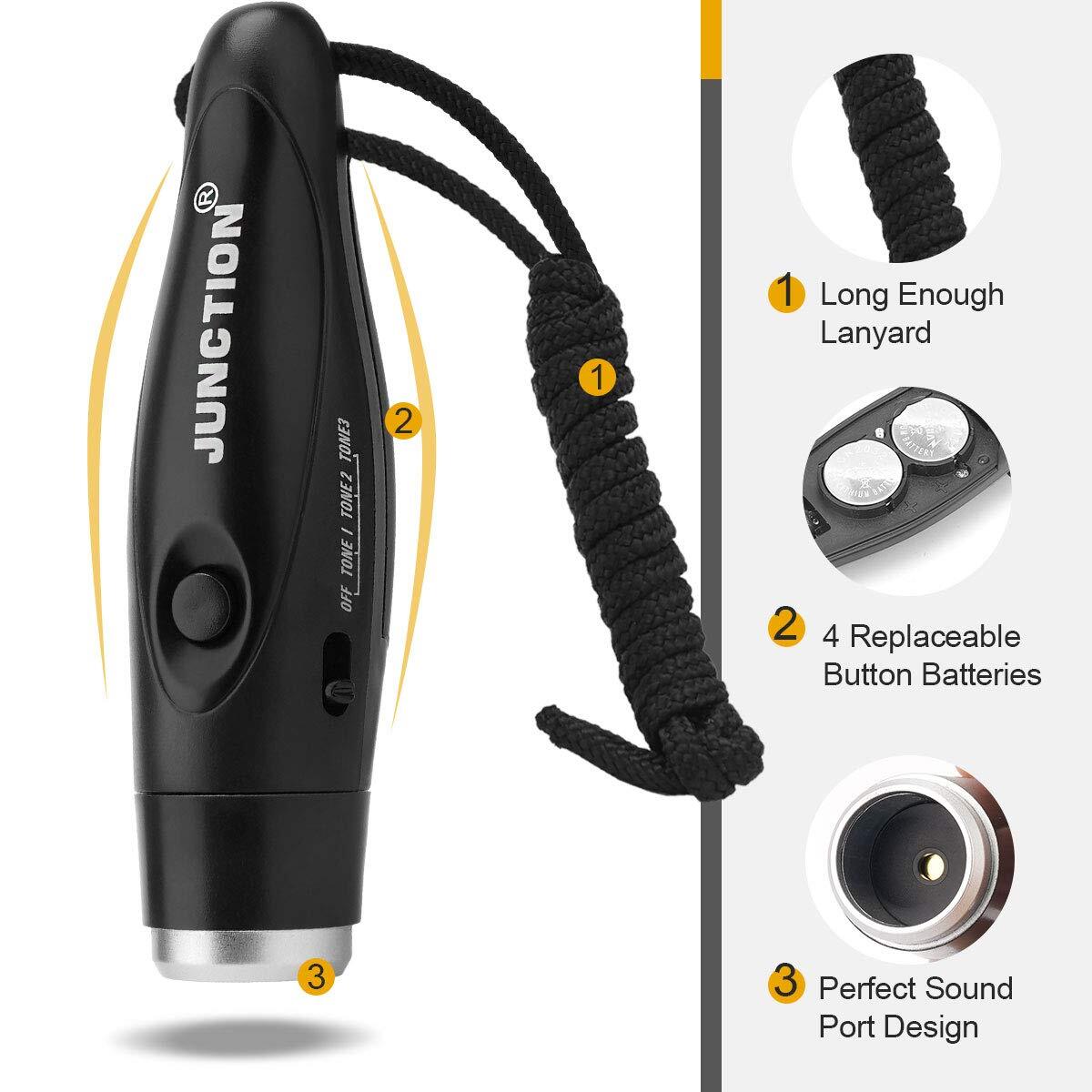 Electronic Whistle Battery Operated Whistle Adjustable 3 Different Loud ...