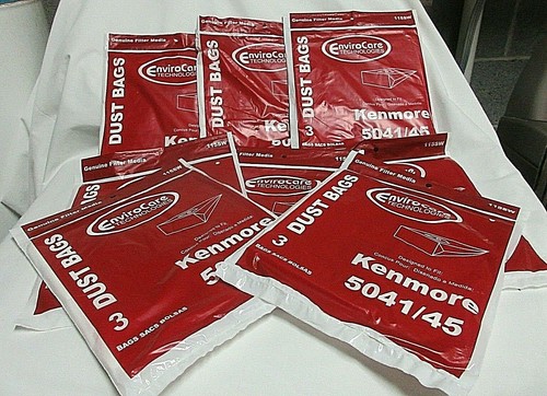 Kenmore 5041/45 EnviroCare Technologies Vacuum Bags,Designed Concus ...