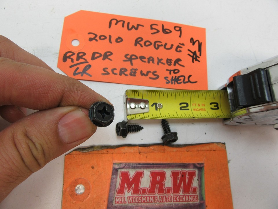 DOOR PANEL BOLT SCREW RADIO SPEAKER TO REAR BACK RIGHT LEFT for NISSAN ...
