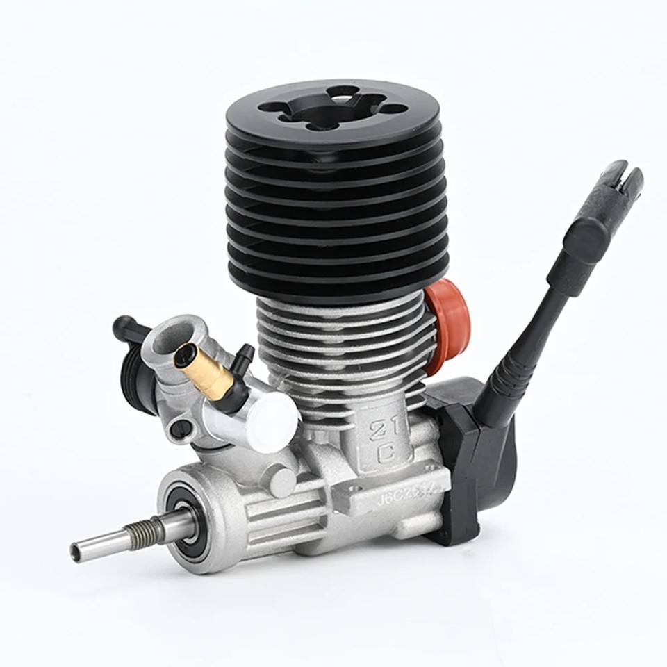 SH 21 Nitro Powered Engine Fit For RC Car 1:8 Engine With 3.48CC Pull ...