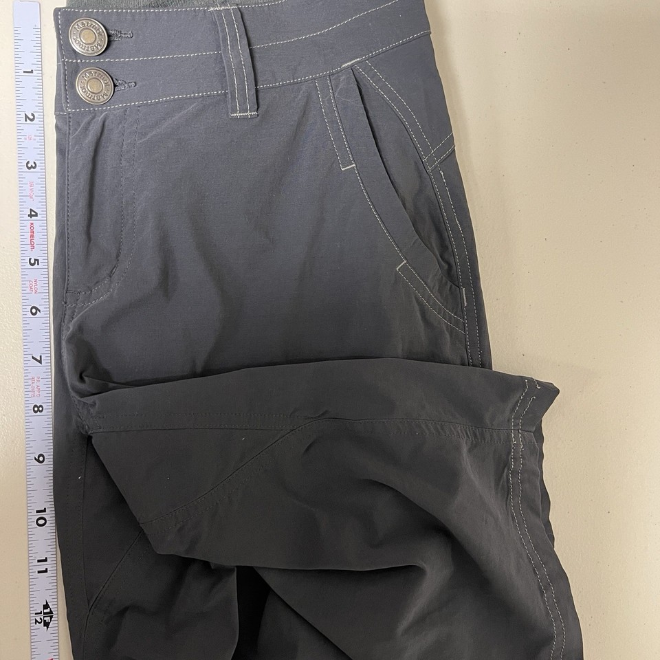 Marmot Trail Shorts Women’s 6 Gray Hiking Stretch Nylon Cargo Utility ...