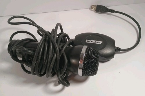 Konami Logitech USB Microphone Rock Band ICES-003 Playstation Xbox Wii ...