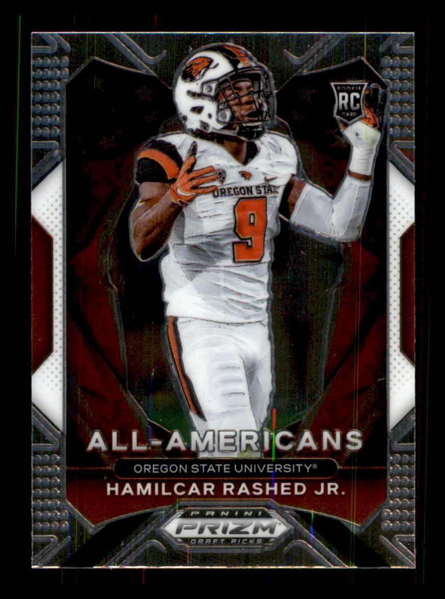 2021 Football Prizm Draft Picks Hamilcar Rashed Jr. Oregon State #189 ...