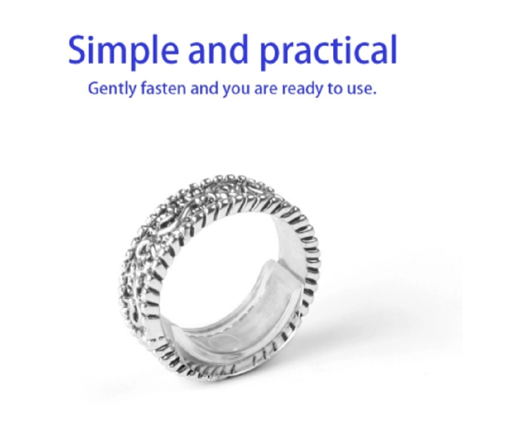 8-Pack Invisible Ring Size Adjuster – Spacer Guard Reducer for Loose ...