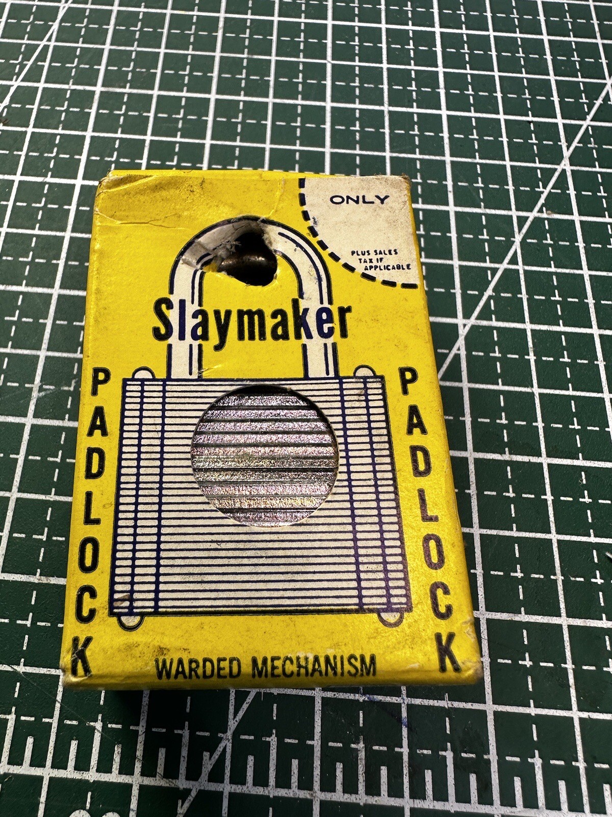 NOS VINTAGE - SLAYMAKER - Lock Company - No.27 Padlock Keyed ...