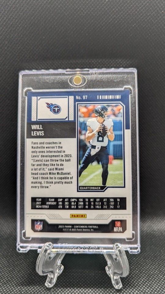 WILL LEVIS 2023 CONTENDERS SEASON TICKET ROOKIE HOBBY MOJO RC | eBay