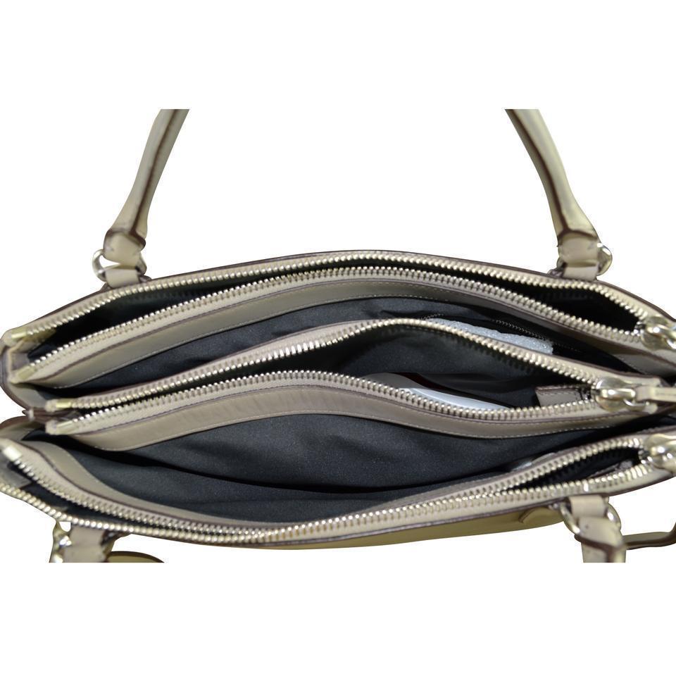 NWT Coach Borough Bag in Retro Glove Tan Leather UE Warm Grey F30348 | eBay