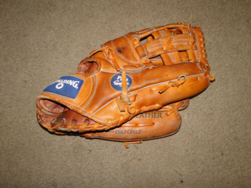 SPALDING LEATHER BASEBALLGLOVE PRO CALIBER MODEL# 42-803 RHT 13" SIZE ...