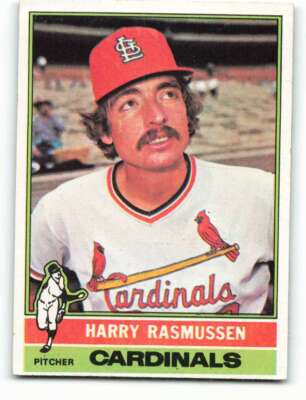 1976 Topps #182 Eric Rasmussen G/VG Good/Very Good Cardinals ID:92349 ...