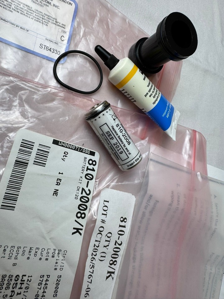 DUKANE SEACOM 810-2008/K ULB Battery Replacement Kit | eBay