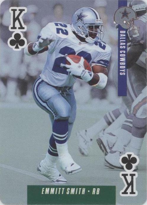 1993 Bicycle Ditka's Picks Playing Cards - Emmitt Smith #KC for sale ...