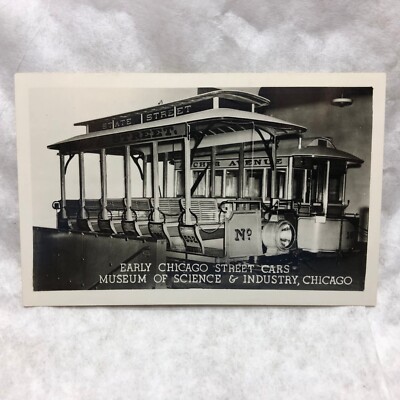 Vintage Chicago Street Cars Postcard Museum in Chicago | eBay