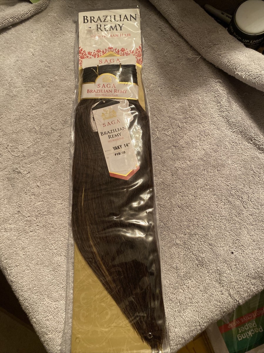 Saga Brazilian Remy Rush Brazilian Remy Yaki 100% Virgin Human Hair 20