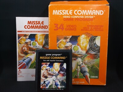 Atari 2600 Missile Command CX2638 | eBay