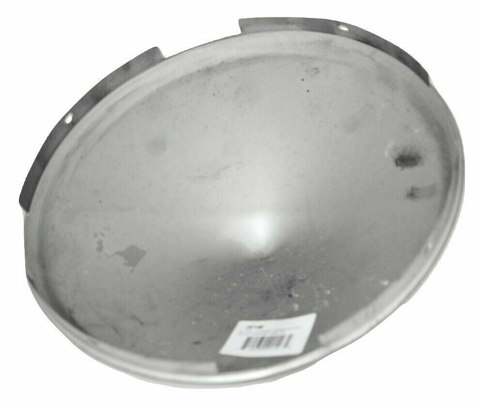 UP Front Hub Cap Chrome 4 Notches Cone Pointed Stainless 7/16" Lip ...