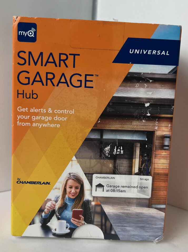 Chamberlain MyQ Smart Garage Hub - Black - WiFi Control Garage Door | eBay