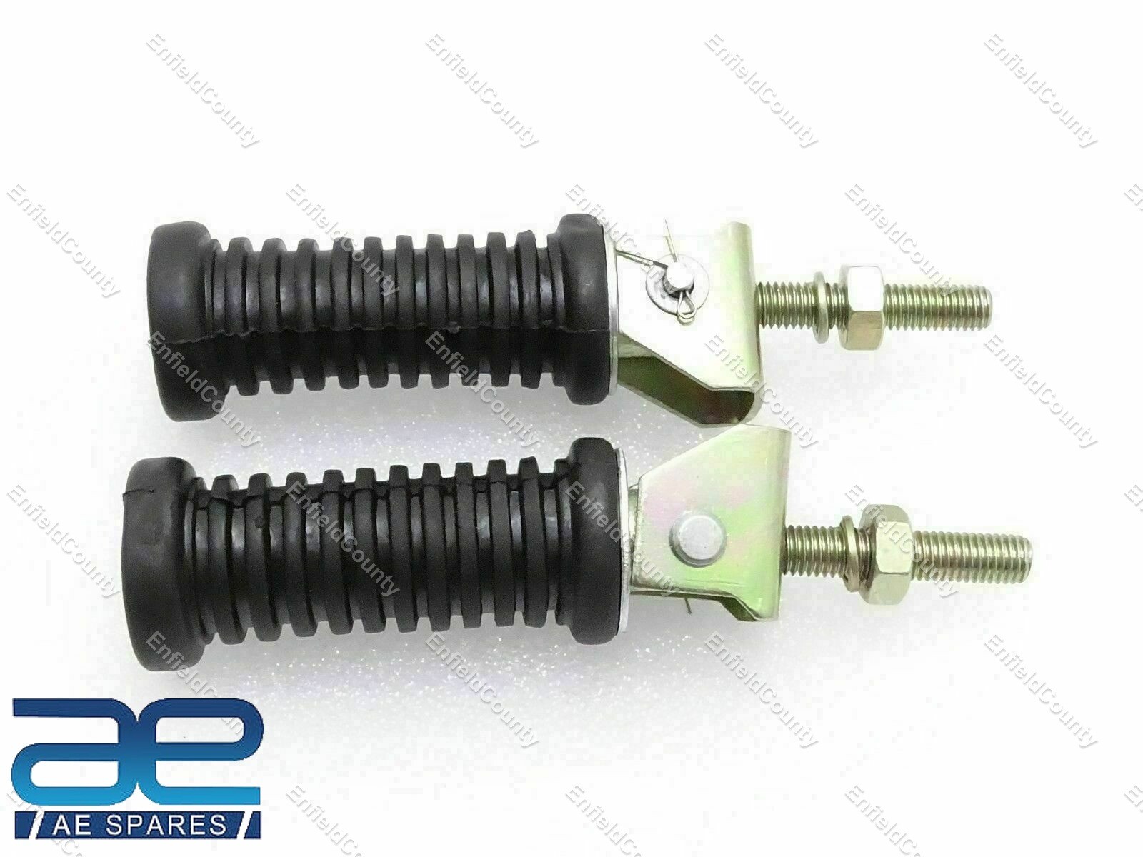 Fits Royal Enfield Pillion Footrest Folding For Bullet 350 500cc | eBay