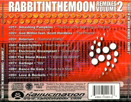 RABBIT IN THE MOON RABBIT IN THE MOON REMIXES, VOL. 2 NEW CD ...