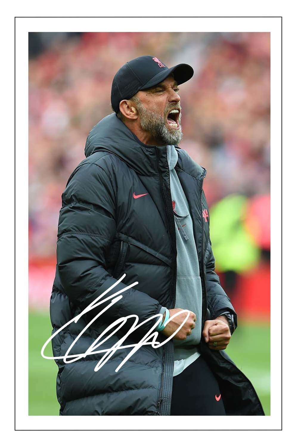 JURGEN KLOPP Signed 6X4 Autograph PHOTO Pre Print Signature LIVERPOOL ...
