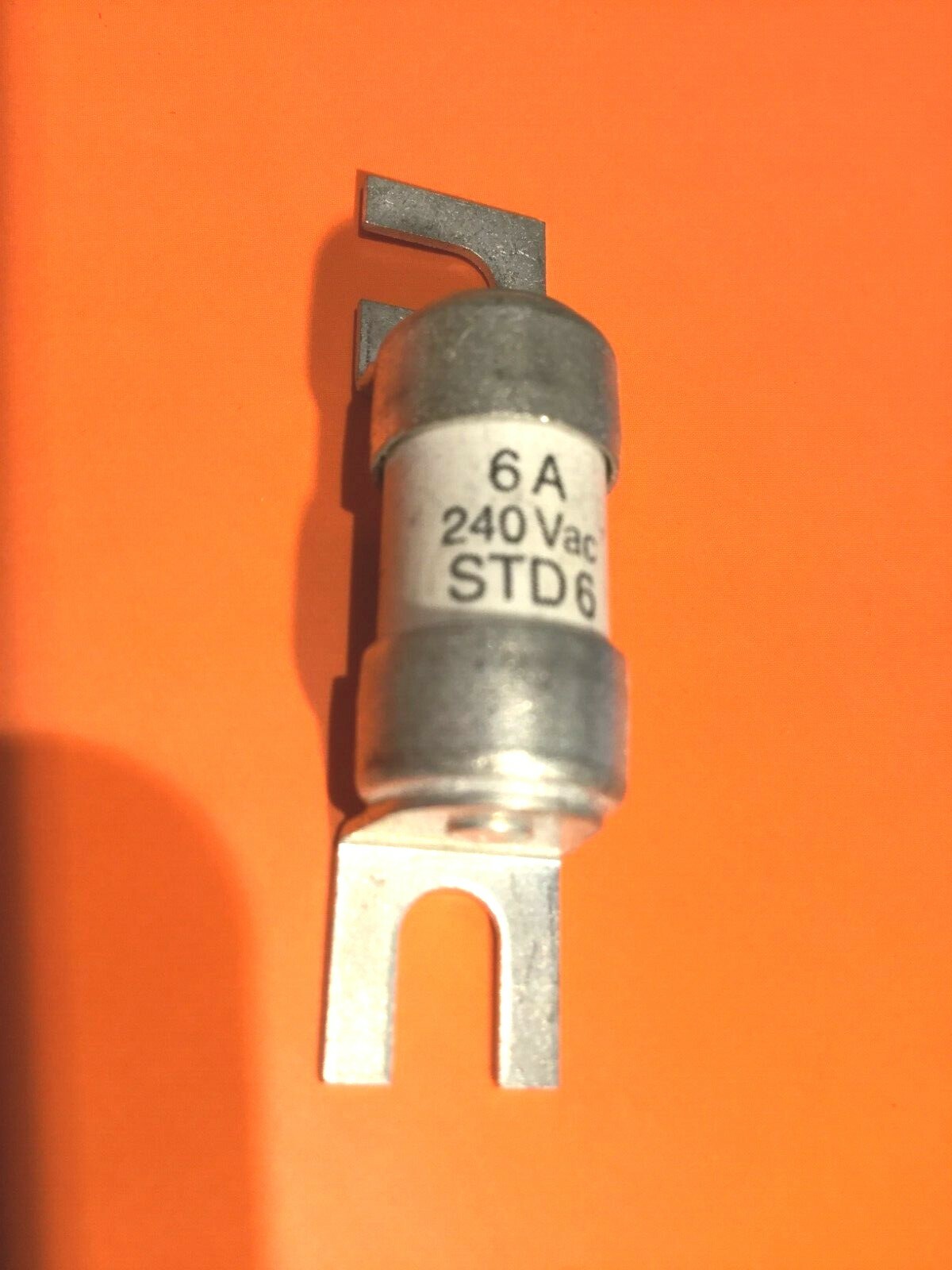 BUSSMANN STD 6A FUSE LINK Bolted Tag LST 6AMP 240V Street Light Fuse ...