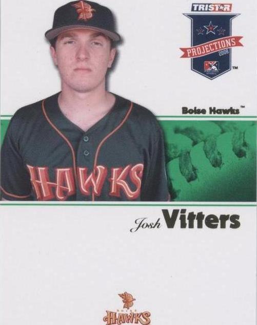 2008 TRISTAR PROjections - Josh Vitters #256 Green /50 (RC) for sale ...