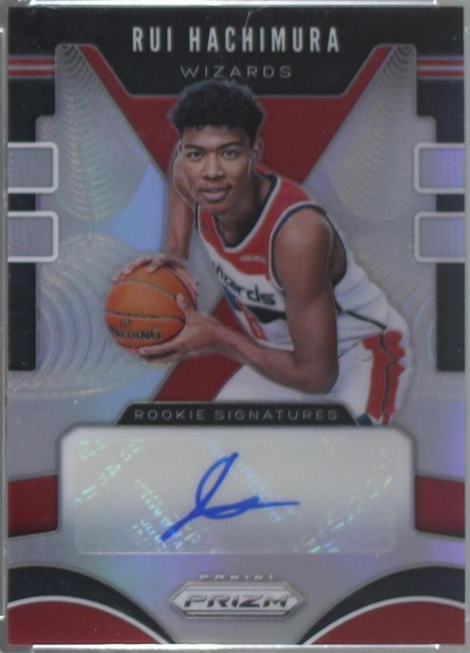 2019-20 Panini Prizm - Rookie Signatures Rui Hachimura #RS-RHM Silver ...