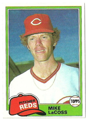 MIKE LaCOSS CINCINNATI REDS #474 - TOPPS NM-MT 1981 | eBay