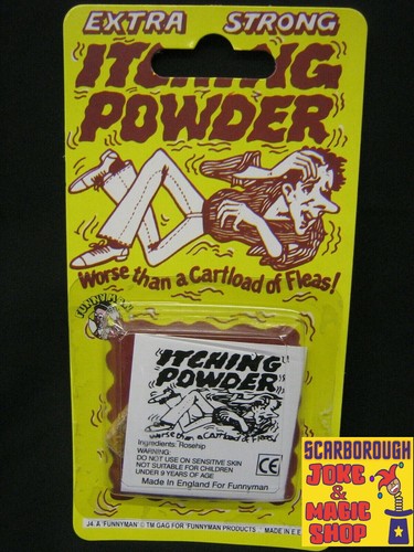 Itching Powder ~ Make Them Itch Like Crazy! ~ Classic Retro Joke ...