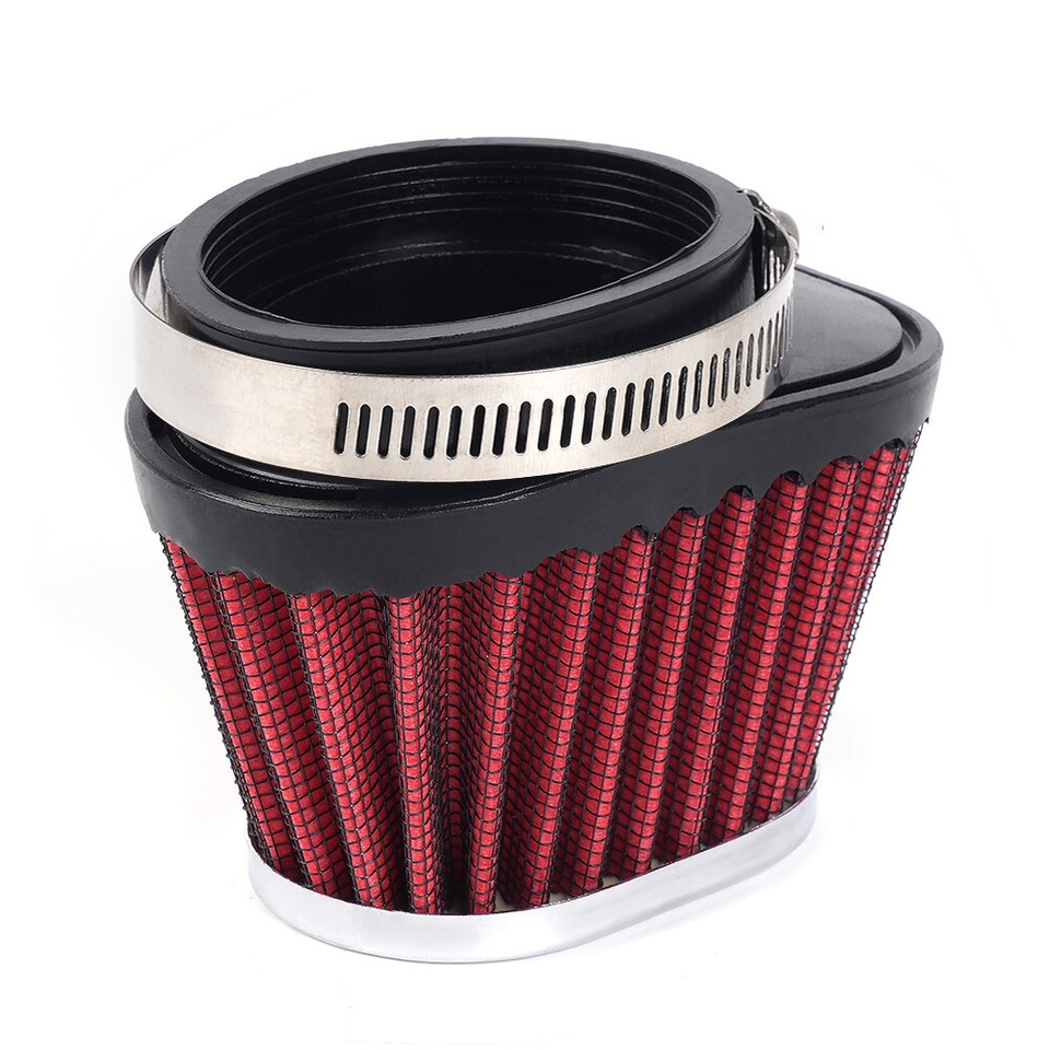 2X 2" 51mm Air Intake Filter Cleaner Pod for Yamaha V Star 1100 XVS1100 ...