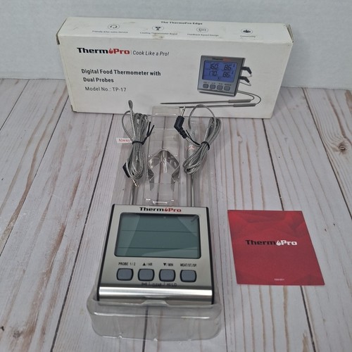 ThermoPro TP-17 Dual Probe Digital Meat Thermometer | eBay