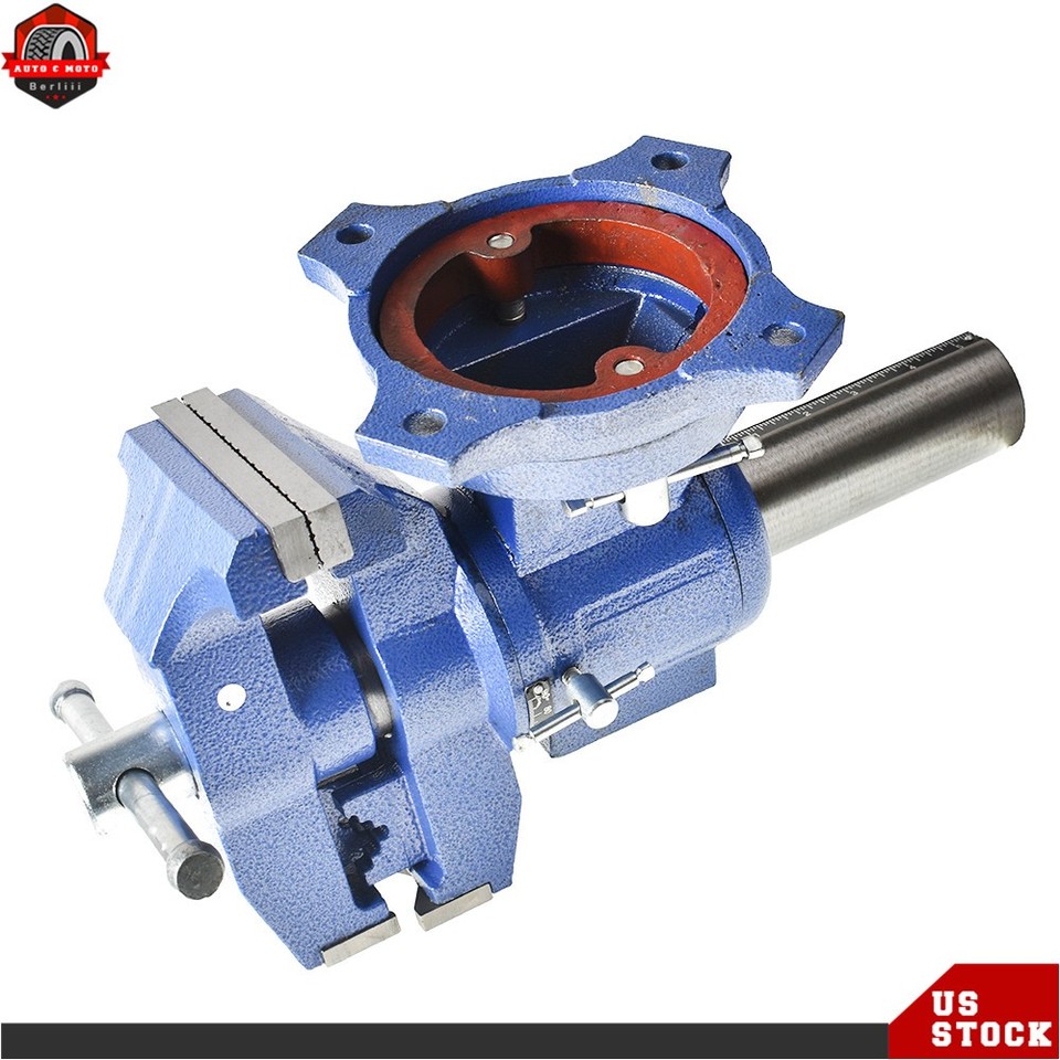 6Inch Heavy Duty Multi-purpose Rotating Bench Vise Swival 360 Degree | eBay