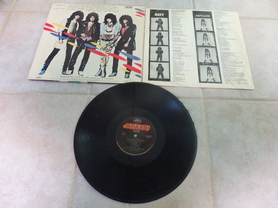 Kiss Asylum Vinyl Record LP Early Press | eBay