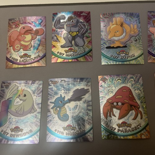 Pokemon TOPPS Chrome Series 2 TV animation edition card bundle, all ...