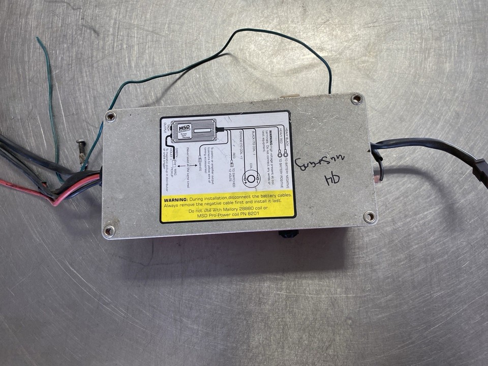MSD Box Part No. 6420 - Ignition Control | eBay