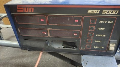 SUN SGA 900 EXHAUST GAS ANALYZER | eBay