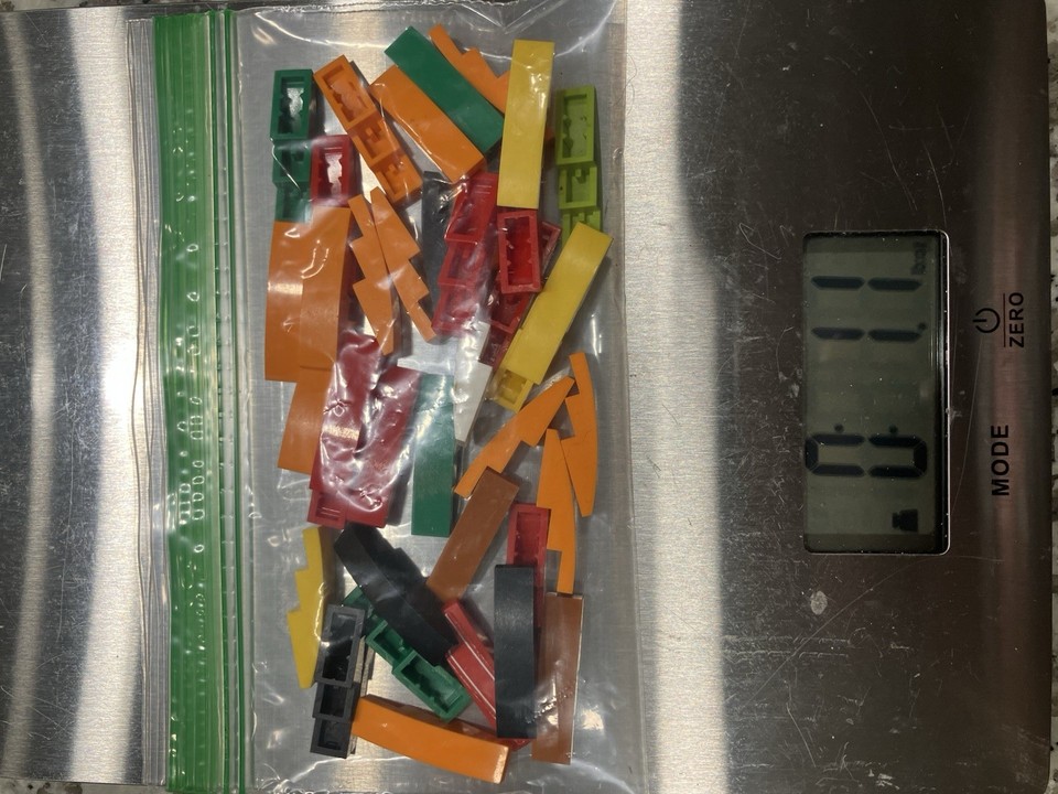 LEGO 4x1 Curved Slopes Multi-Color Building Blocks Bricks Bulk Lot | eBay