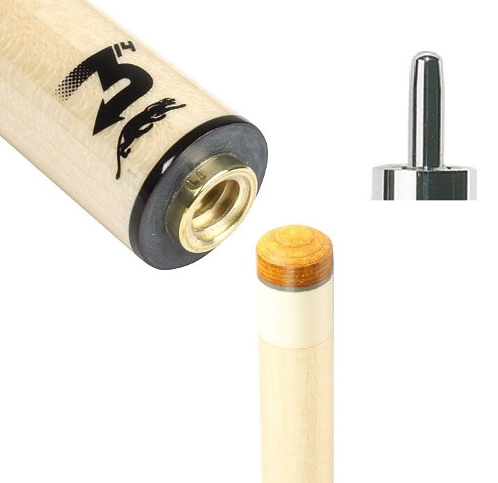 NEW Predator Throne 3-3 Pool Cue - 314-3 UniLoc 12.75mm Shaft + Jt ...