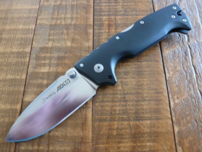 Cold Steel Demko AD-10 Limited Edition - #25/130 - Black PVD Titanium ...