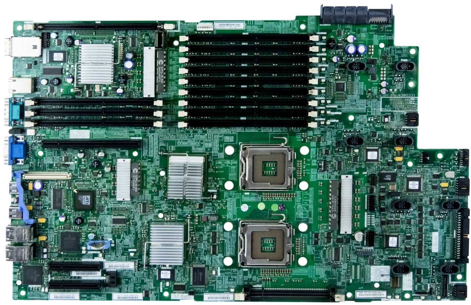IBM xSeries X3650 Motherboard FRU 43W8250 System Board for sale online ...
