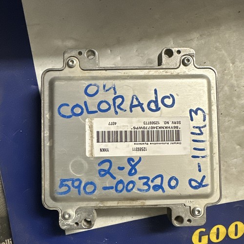 04 COLORADO OEM ECU ENGINE CONTROL MODULE [CHECK PART#] 125669773 | eBay